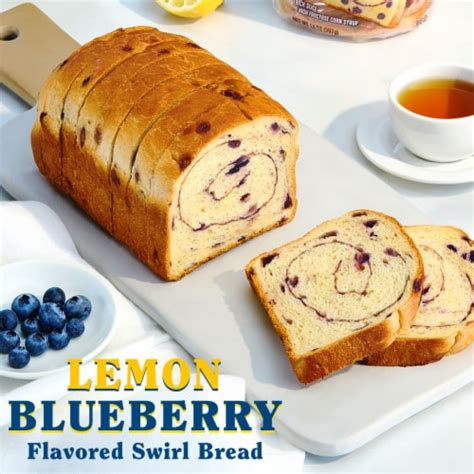 Pepperidge Farm Swirl Lemon Blueberry Flavored Breakfast Bread 14 Oz