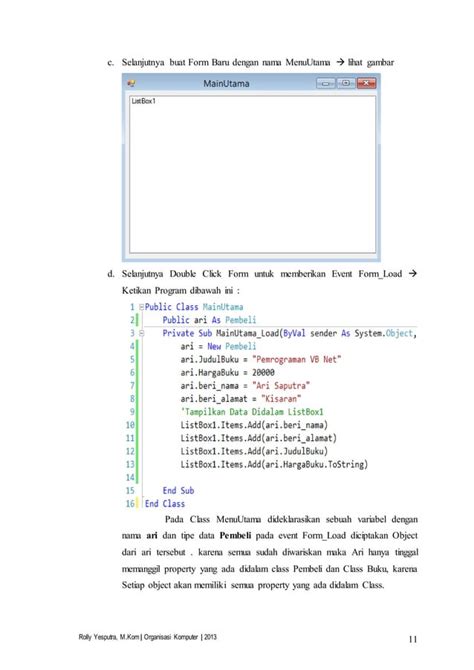Part 9 Object Oriented Programming Lanjutan Pdf