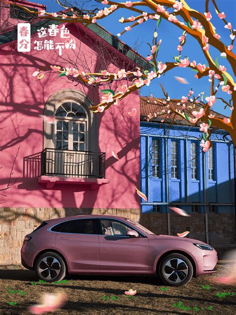 今天春分，一半huawei问界，一半是你，刚刚好仲春花开为春光