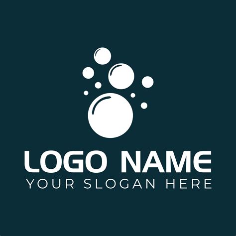Modern Bubble Logo Design For Business And Company 47194078 Vector Art