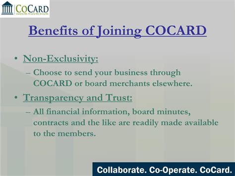 Ppt Cocard Empowering Isos To Succeed Together Powerpoint