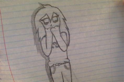 Shy Emo Girl By Xxyeemotrashxx On Deviantart
