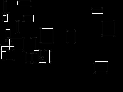 Python How To Discard Overlapping Rectangles In An Image Stack