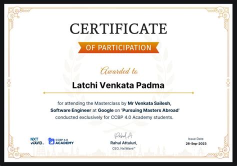 Venkata Padma Latchi On Linkedin Looking Nxtwave Podcast Avinash