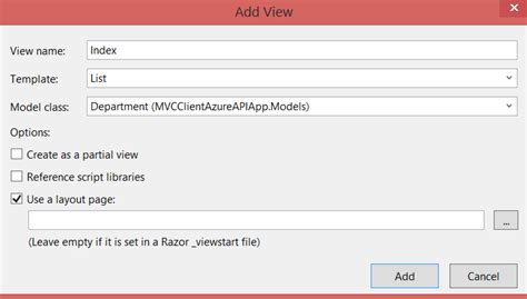 Getting Started With Azure Api Apps And Azure Mvc Web App In Azure App