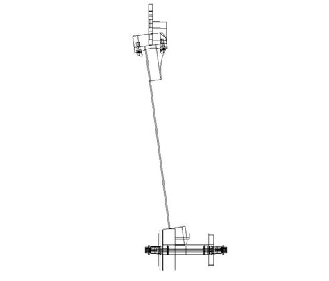Shaft Detail 2d View Cad Blocks Layout File In Autocad Format Cadbull