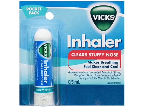 Vicks Nasal Decongestant Inhaler 05ml