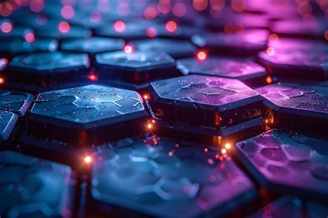 premium photo close up view of a computer keyboard generative ai