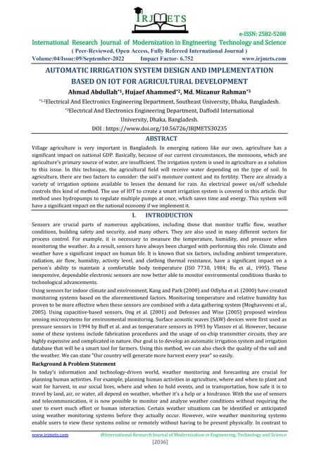 Weather Station Using Iot Ppt