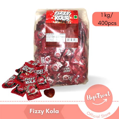 Fizzy Cola Candy Gula Gula Fizzy Cola 包心可乐口味 1kg By Hepi Treat Lazada