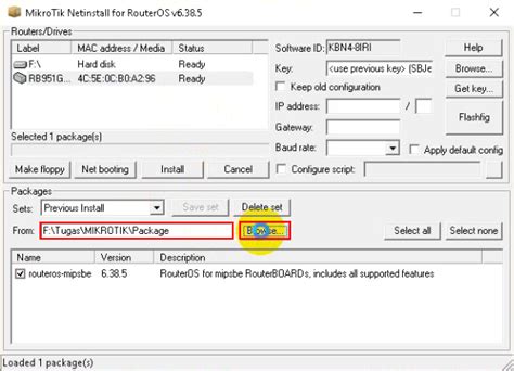 Install Ulang MikroTik RouterOS Menggunakan Netinstall Warung Informasi