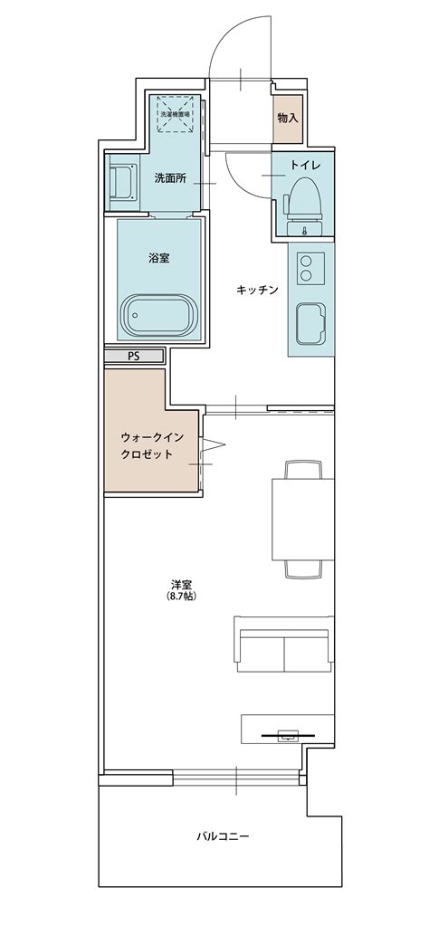 間取り賃料OKD Residence鷹飼町南