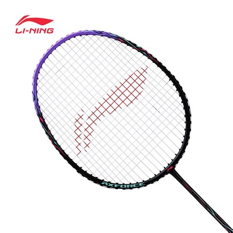 Li Ning Axforce 9 Badminton Racquet Blackpurple Ayps077 1 Shopee