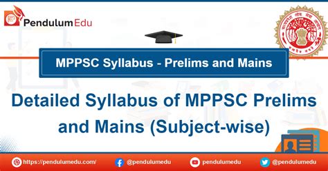 MPPSC Syllabus Prelims And Mains MPPSC SSE Syllabus PDF
