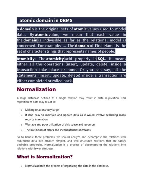 2nd And 3rd Unit Pdf Relational Database Sql