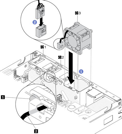 Install A Fan Thinksystem Se350 Lenovo Docs