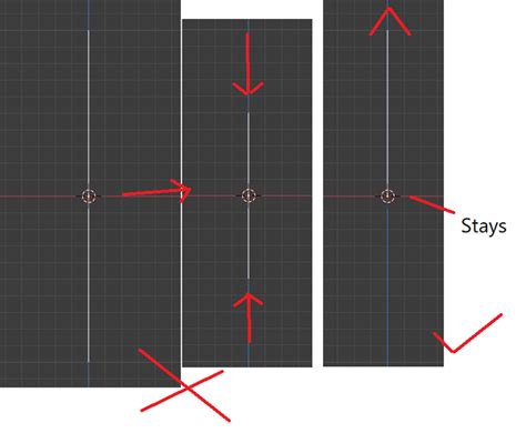 while using set edge length is it possible to have one vertex stay