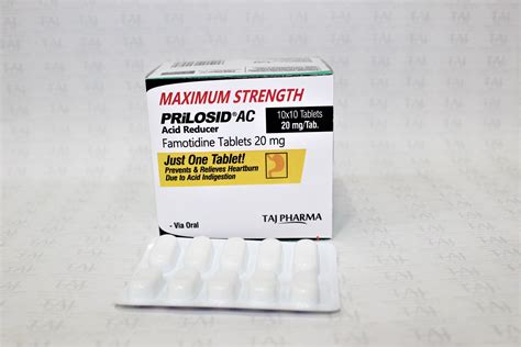 Famotidine Tablet Exporter Manufacturer Supplier All India