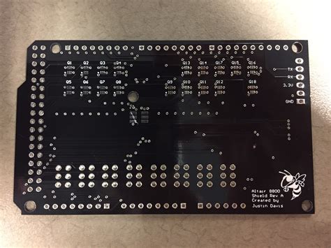 Altair 8800 Front Panel Ardiuno Shield