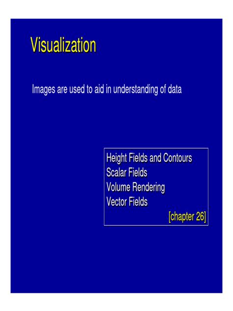 24 Visualization Pdf Voxel Texture Mapping