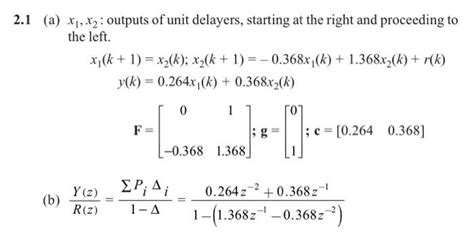 Solved 2 Consider The Signal Processing Algorithm Shown