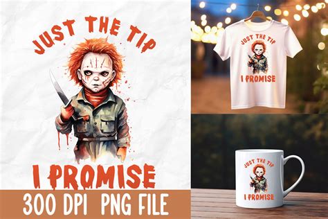 Just The Tip I Promise Halloween By Utenbaw Thehungryjpeg