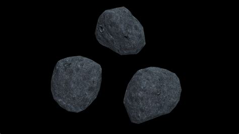 Asteroid Pack 3d Model By Fpsunreal