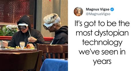 People Have Started Spotting Apple Vision Pro In The Wildand Its Scary Bored Panda