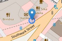 Javascript Marker And Circle Marker Have Different Visual Position Stack Overflow