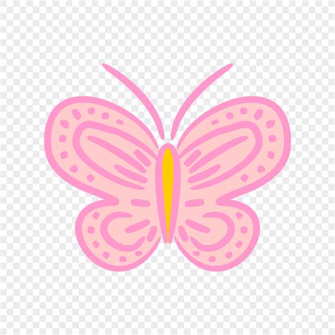 핑크 나비 Png 일러스트 무료 다운로드 Lovepik
