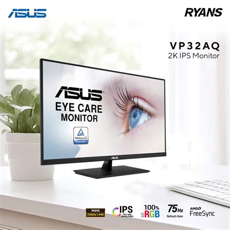 Asus VP32AQ 31.5" Black Gaming Monitor Price in BD | RYANS
