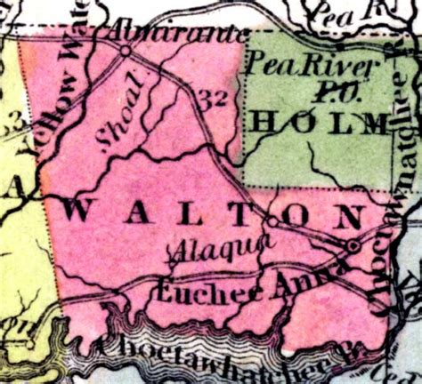 Walton County 1850