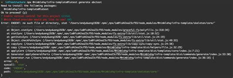 Cant Generate The Project · Issue 131 · Nimblehqinfrastructure Templates · Github