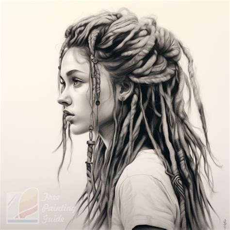 How To Draw Dreads Techniques Tools And Materials