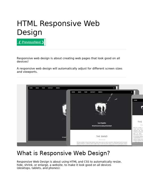 Responsive Html Pdf Responsive Web Design Bootstrap Front End