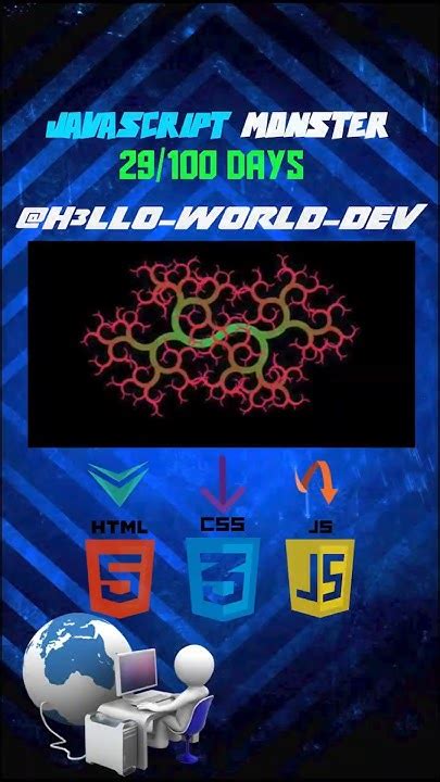 Javascript Monster Using Js Css Days 29 100 Day Project Challenge Css Java Html