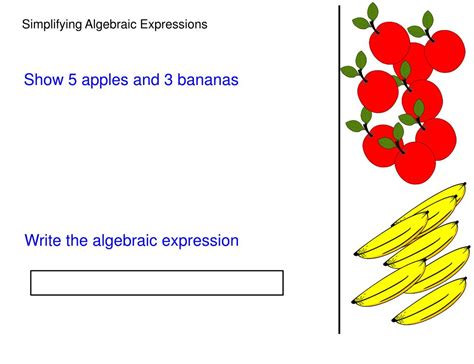 PPT Simplifying Algebraic Expressions PowerPoint Presentation Free Download ID