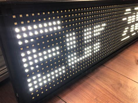Reverse Engineering P10 Led Matrix Display Nu Direct Toegankelijk Via Arduinoc Dmd2