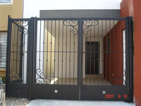Portones De Herrería En Monterrey Rejas Y Puertas Para Cocheras