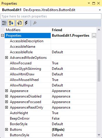 RepositoryItemButtonEdit Class WinForms Controls DevExpress