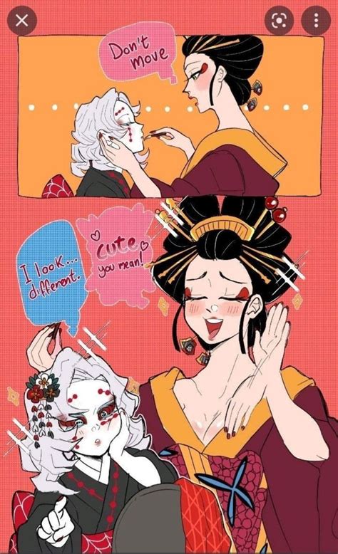 Demon Slayer Daki And Muzan Muzan X Daki Fanart Ship Fan Art Idk