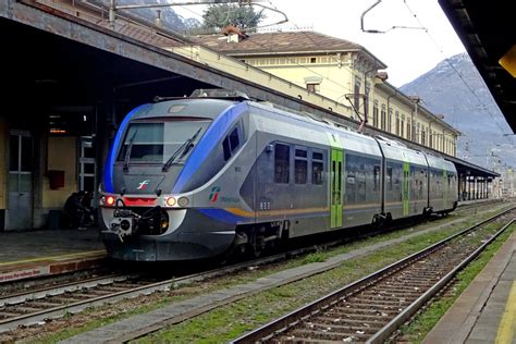 ALe 501-022 stands in Domodossola on 31 December 2019. - Rail-pictures.com