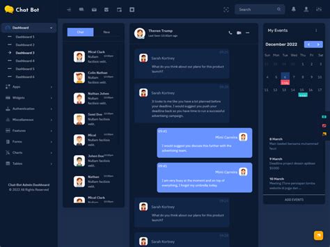 Trending Bootstrap Admin Template WebApp Dashboard