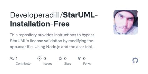 Github Developeradillstaruml Installation Free This Repository