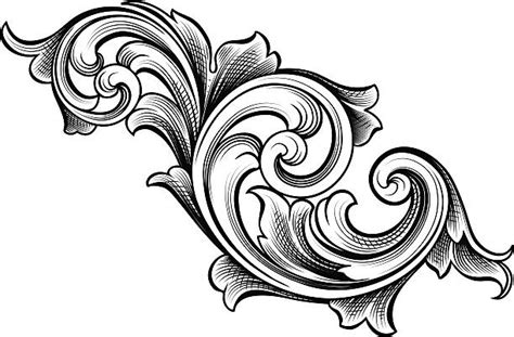 Scroll Engraving Patterns