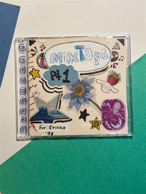 Mixtape For Bf Pt1 Cool Cd Cover Cd Pamphlet Cd Collage Art