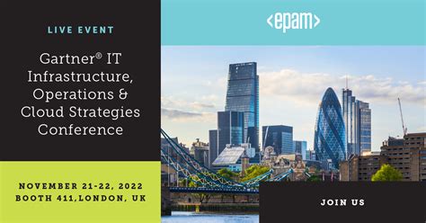 Gartner Infrastructure Operations And Cloud Strategies Conference Epam