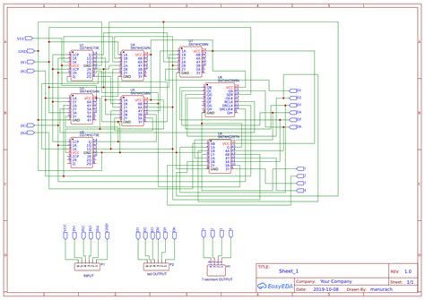 Digital Circuit EasyEDA Open Source Hardware Lab