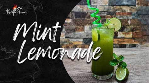 How To Make Mint Lemonade At Home Youtube