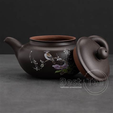 Чайник глиняный Певчий, 230 мл оптом в BestTea